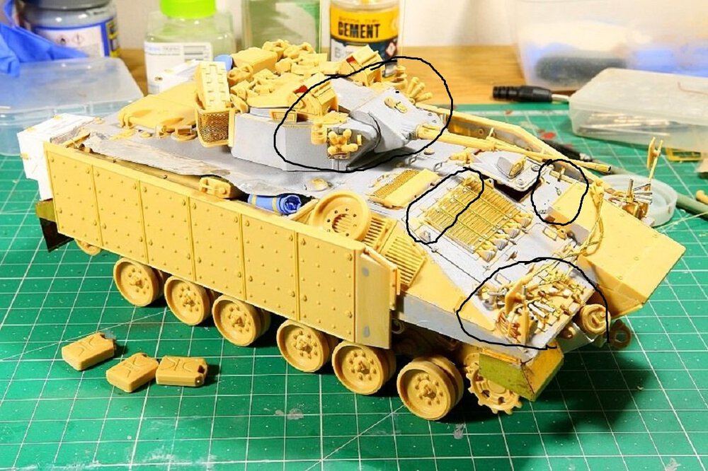 Warrior FV-510 MCV lub IFV, Academy,1:35, Eduard, - strona 2 - [M ...