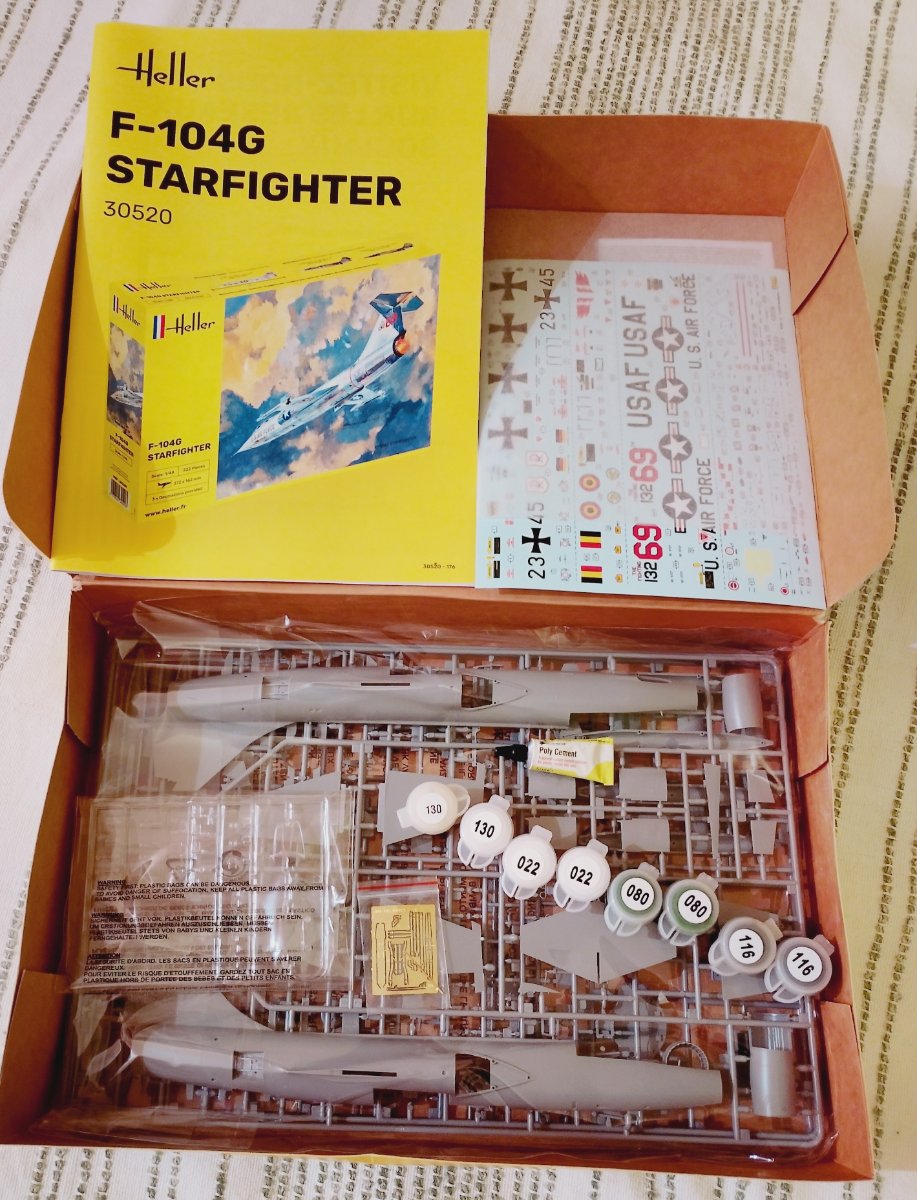 [S,W] F-104G Starfighter 1/48 Heller - Giełda [S] Sprzedam ...